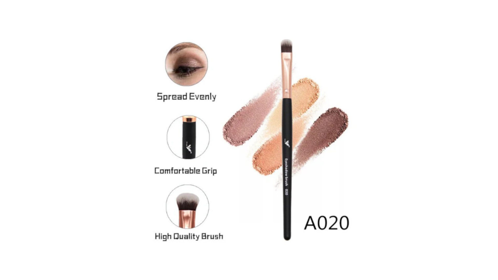 SANIYE BROCHA DAROGE PARA BASE Y SOMBRA A020 – Productos De Belleza Reyna